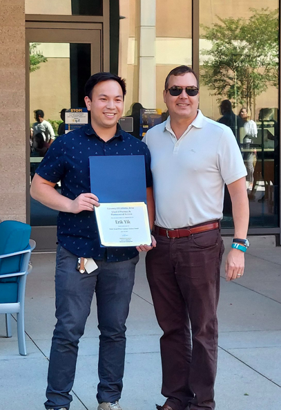 Eric Yik – Henry Wood Elliot Award – Chaput Laboratory